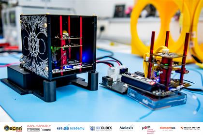 UHasselt diamond quantum magnetometer on its way to the ISS- UHasselt