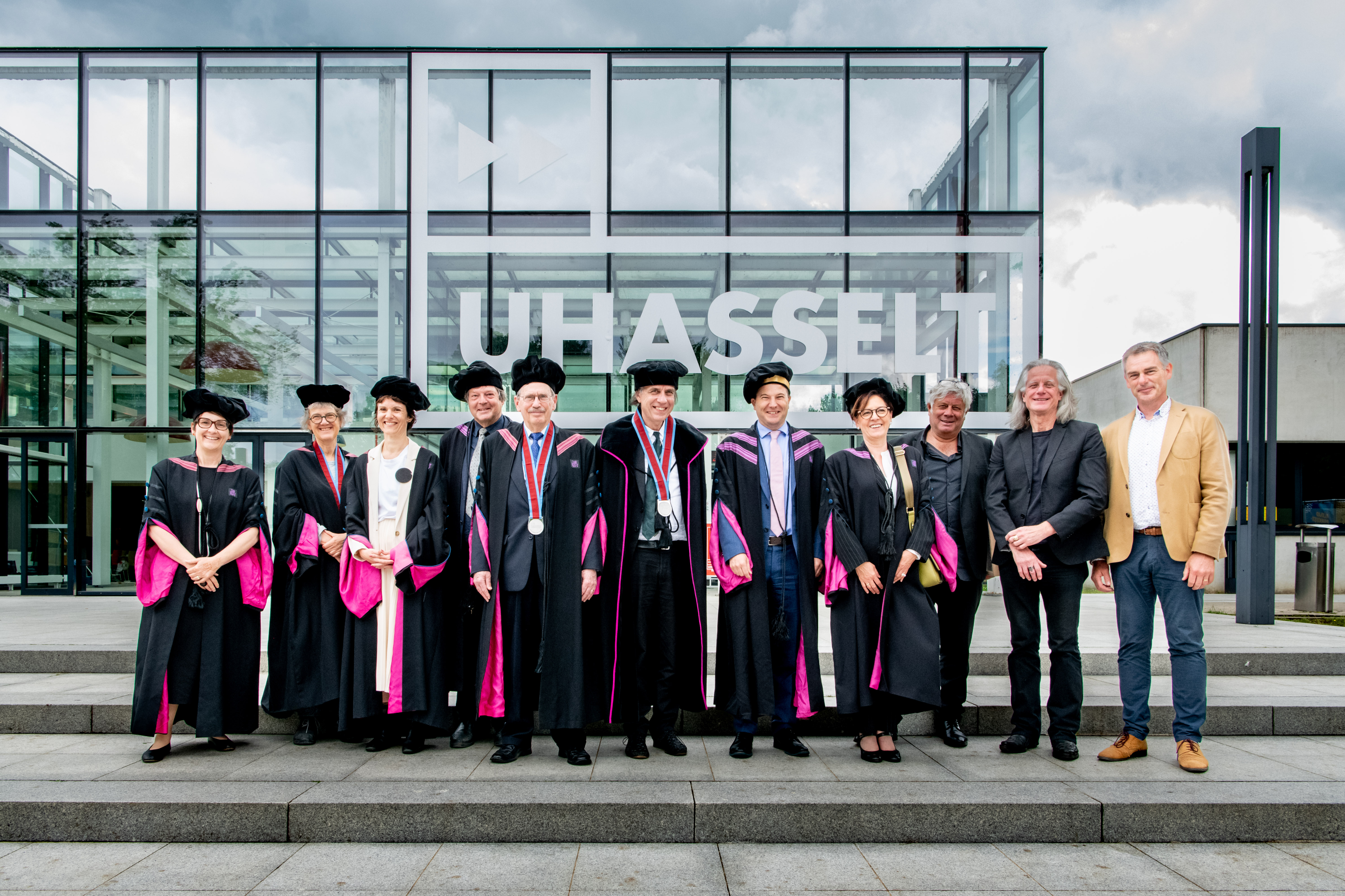 Dirk De Wachter, Annemarie Mol, Christian Grönroos en Stella Nkomo ...