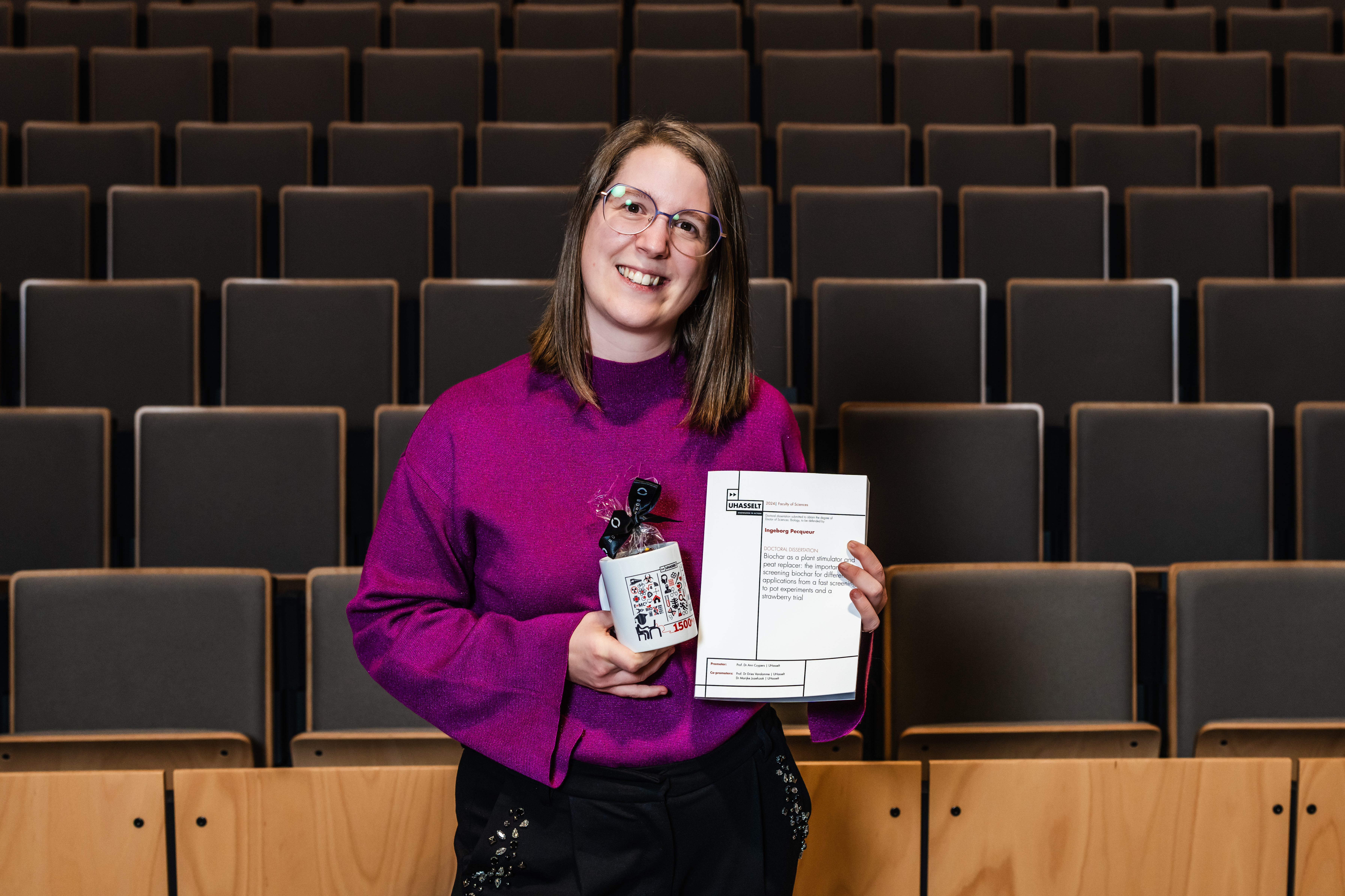 1.500ste doctoraat afgelegd aan UHasselt. “Nieuwe bodemverbeteraar ...